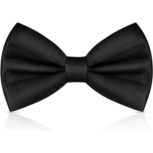 Accessories | Adjustable Formal Neck Bowtie Black | Poshmark